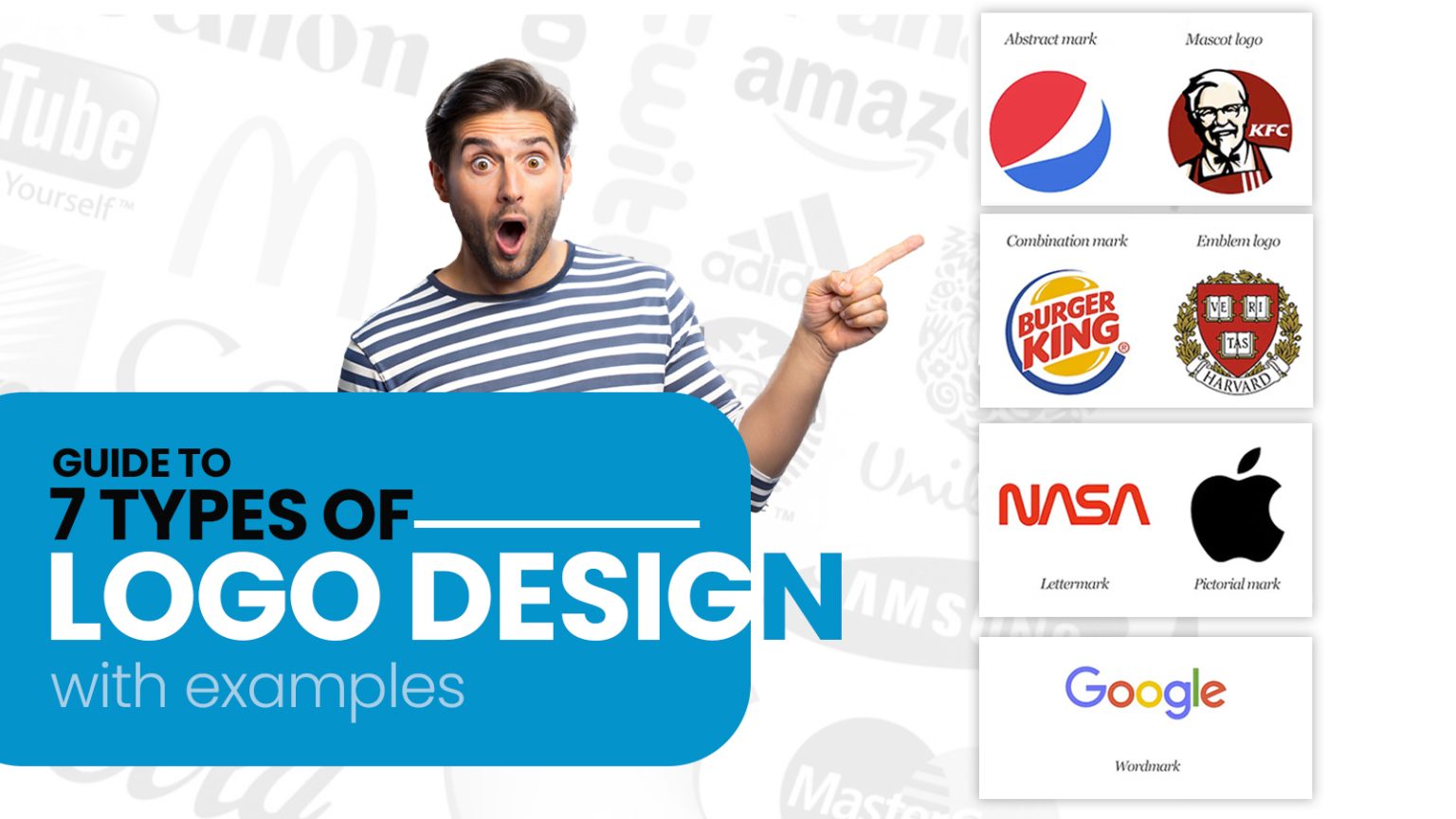 Guide to 7 Types of Logo Design with Examples | ZEROPIXEL